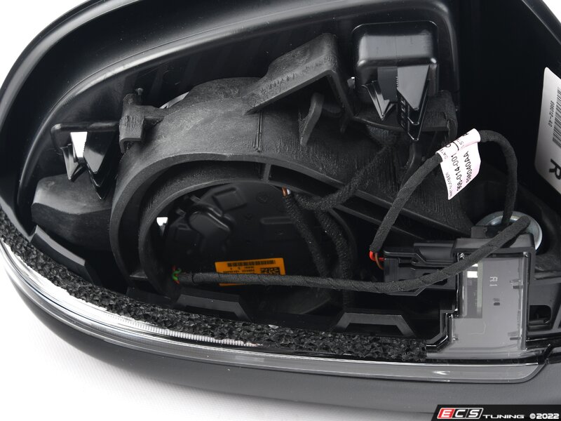 Genuine BMW - 51167363920 - OUTSIDE MIRROR W/OUT GLASS H (51-16-7-363-920)