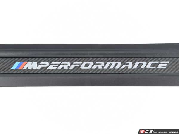 Genuine BMW - 51472457839 - SILL TRIM CARBON LEFT (51-47-2-457-839)