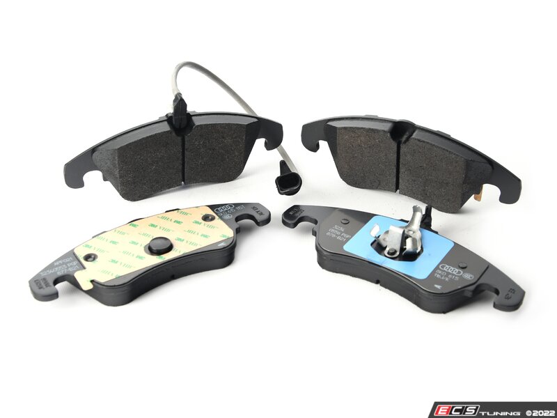 Genuine Volkswagen Audi - 8K0698151Q - Front Brake Pad Set (8K0 698 151 Q)