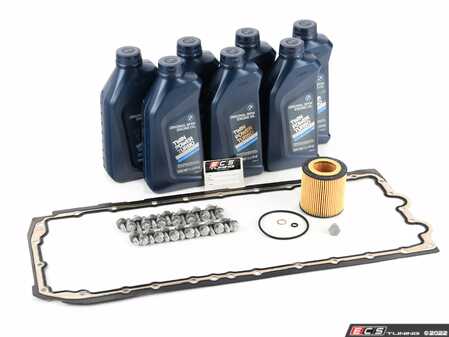 Assembled By ECS - 11137548031KT2 - Oil Pan Gasket replacement kit