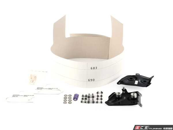 Genuine BMW - 51625A1CCB3 - Mounting Kit for M Performance Spoiler ...