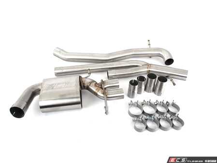 ECS - 041750LA - B5 S4 Valved or Non-Valved Cat Back Exhaust