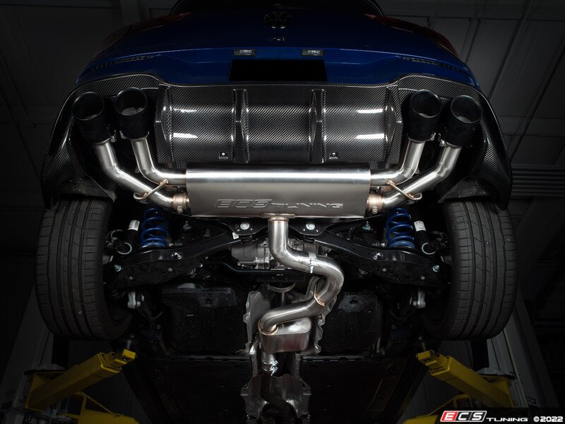 ECS - 033551LA01 - MK8 Golf R Catback Exhaust System