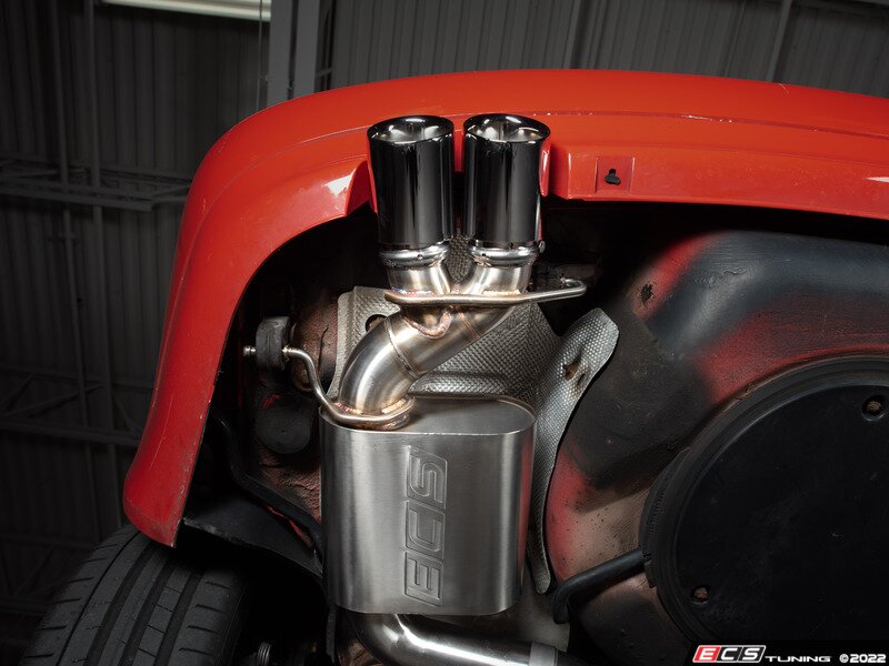 ECS - 041750LA - B5 S4 Valved or Non-Valved Cat Back Exhaust