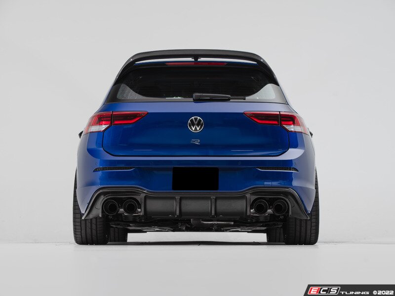 ECS - 033111LA01KT - MK8 Golf R Carbon Fiber Rear Diffuser
