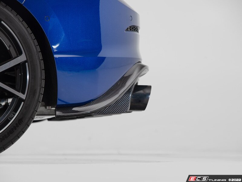 ECS - 033111LA01KT - MK8 Golf R Carbon Fiber Rear Diffuser