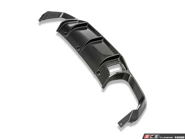 Vorsteiner - BMV8050 - VRS Aero Rear Diffuser Carbon Fiber - 2x2 Glossy ...