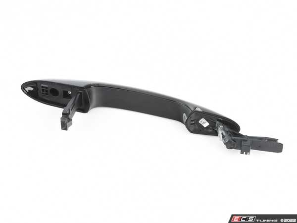 Genuine MINI - 51229878940 - Door Handle Piano Black Rear - Right (51 ...