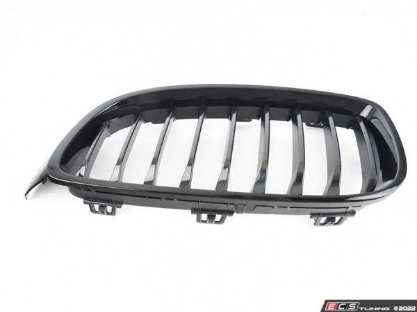 Genuine BMW - 51135A3D027 - Front Grill - Left - Sport Black (51-13-5 ...