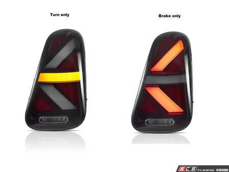 ZiZa - BM11-R5001-C-A - MINI Cooper Union Jack LED Clear/Black Led ...