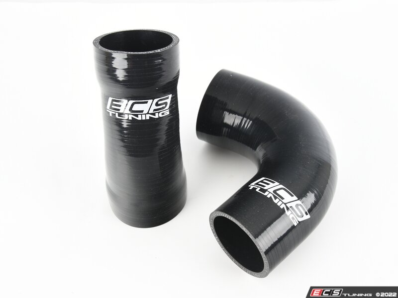 ECS - 036632la01-01KT - MK8 GTI Throttle Body Charge Pipe Kit - Wrinkle ...