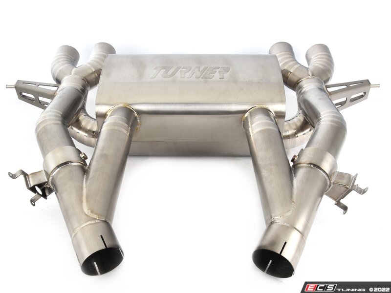 Turner Motorsport - 008621LA01-02 - Titanium Valved Muffler - G80