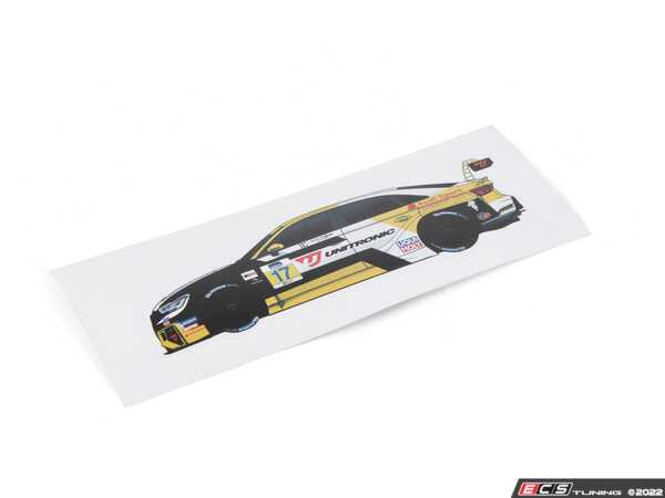 Unitronic - UH019-GR4 - RS3 TCR Sticker - (NO LONGER AVAILABLE)