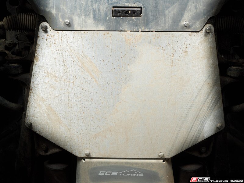 ECS - 008751la01KT - E53 X5 Transmission Skid Plate Kit (04-06)