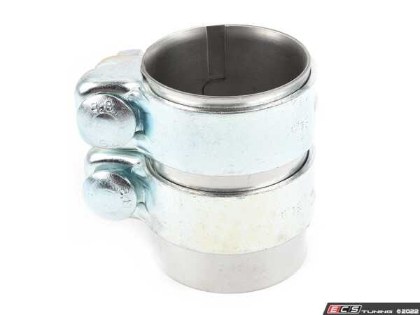 HJS - 1K0253141H - Dual Clamp Exhaust Sleeve - Priced Each