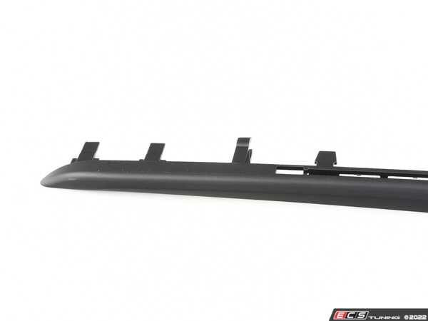 Genuine BMW - 51217348425 - Accent Molding - Front Left - Schwarz (51 ...