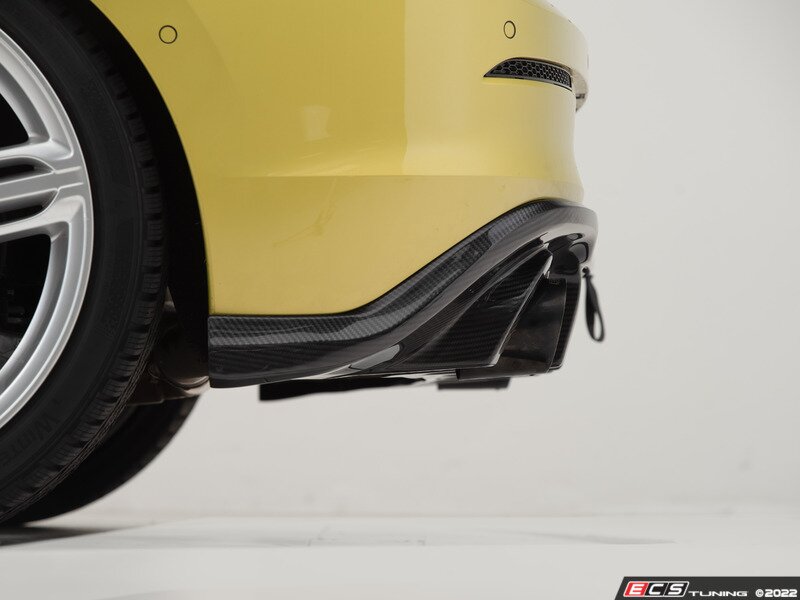 ECS - 033123la01KT - MK8 GTI Carbon Fiber Rear Diffuser - (NO LONGER ...