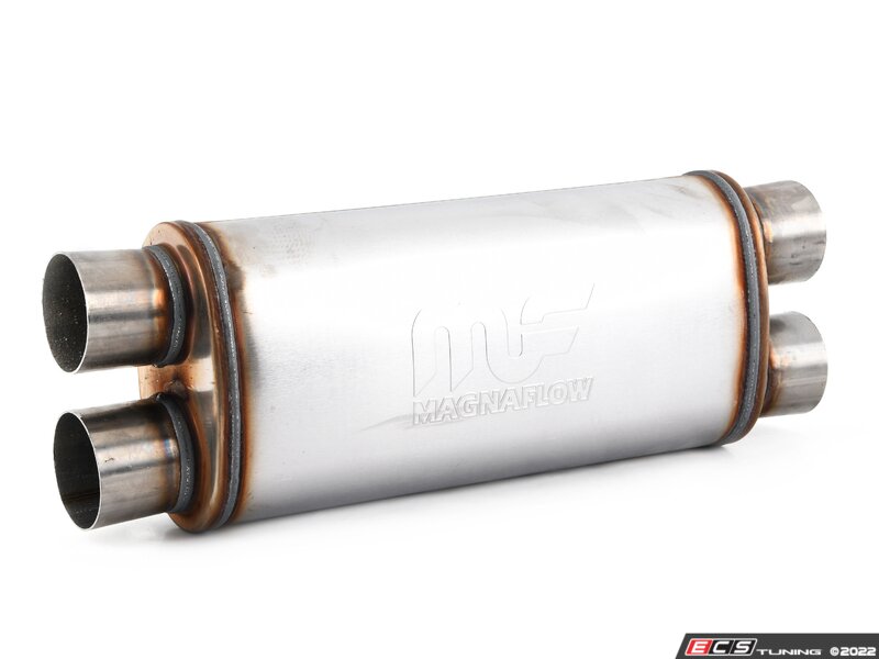 Magnaflow - 12469 - Universal Muffler - Satin Stainless - (NO LONGER ...