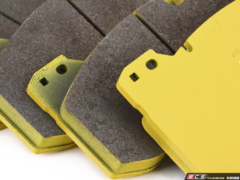 Pagid Racing - 8302-RS29 - RSL29 Yellow Endurance Racing Brake Pads - Front