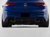 ECS - 033231la01KT - MK8 Golf R Rear Diffuser - Gloss Black