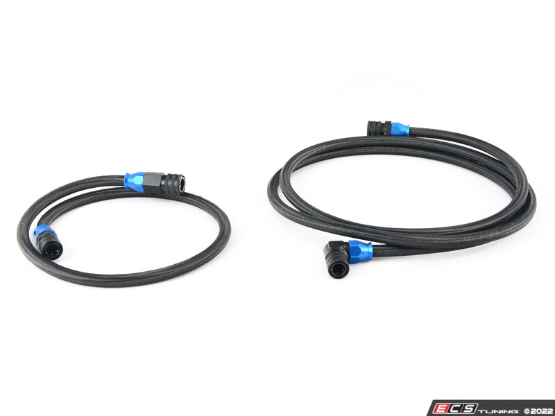 Precision Raceworks - 201-0245 - AN 6 Fuel Lines With Ethanol Sensor ...