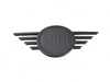 Genuine MINI - 51149880864 - Hood Emblem Piano Black "Black Line ...