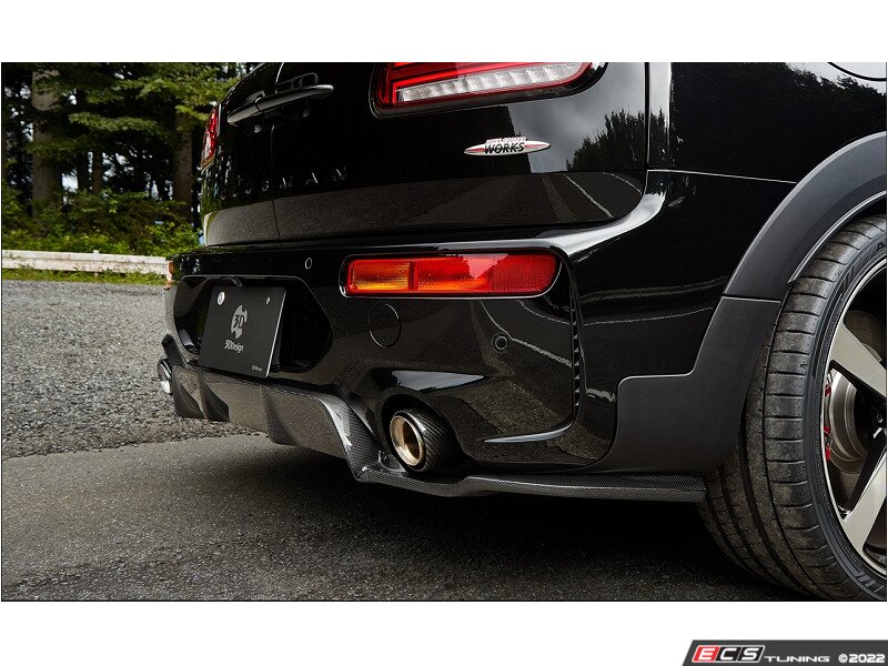 3D Design - 3108-25421 - 3D Design F54 MINI Cooper Clubman JCW Carbon ...