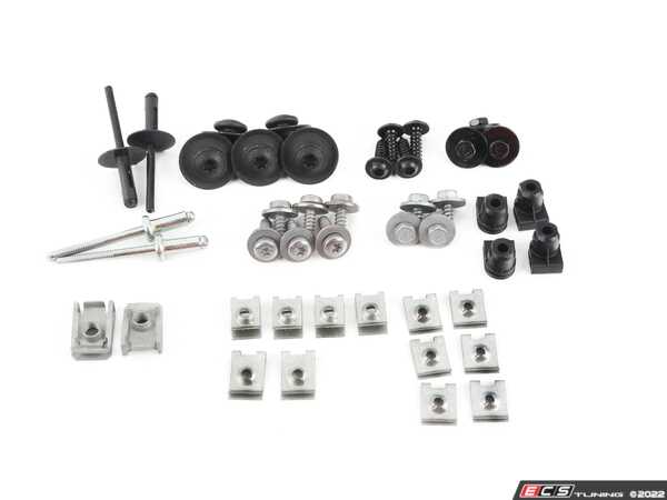 Genuine BMW - 51112410278 - SET OF MOUNTED PARTS, BUMPER (51-11-2-410-278)