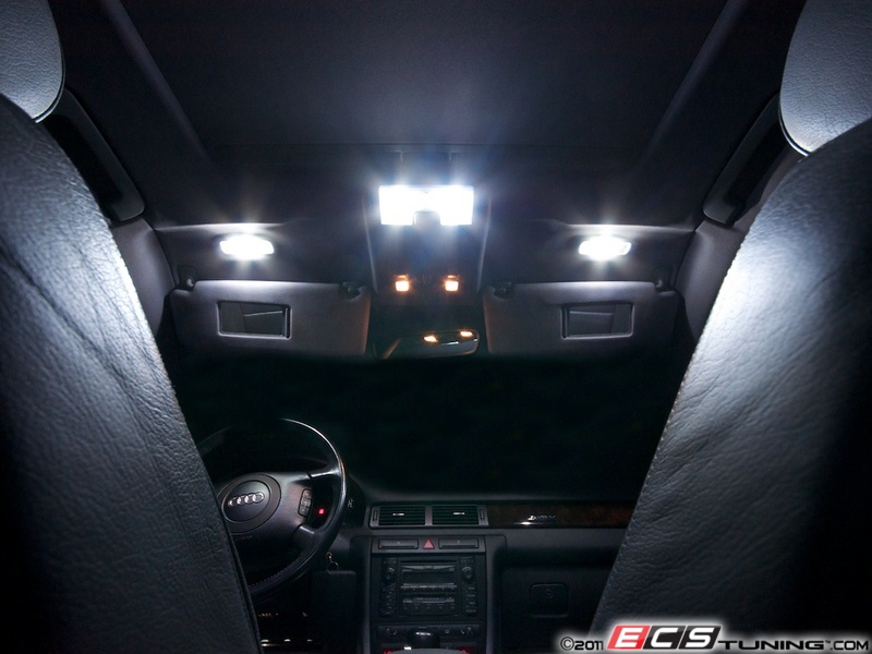 ECS News - Audi C5 A6/RS6 LED Interior Lighting Kits