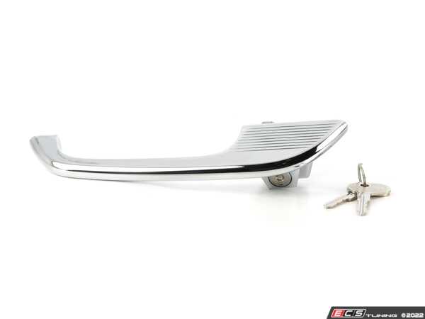 Genuine BMW - 51216442100 - Door Handle w/ Key - Left (51-21-6-442-100)