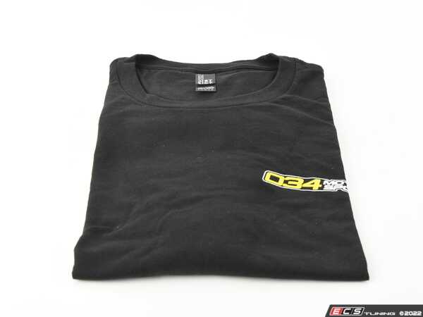 034Motorsport - 034-A01-1003-L - '034Motorsport' Logo Shirt - Black ...