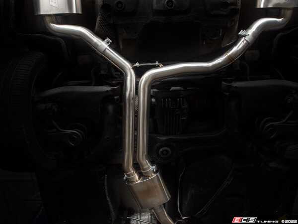 ECS - 016795LA02A - C7 A6 Pre-Facelift 2.0T Cat back Exhaust