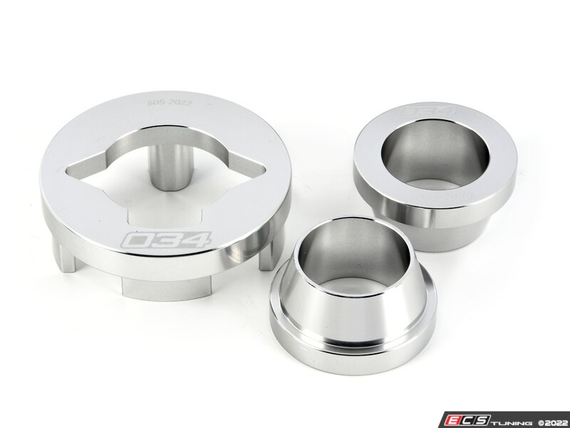 034Motorsport - 034-505-2031 - Billet Aluminum Rear Differential Mount Insert Kit