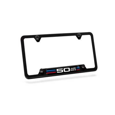 Genuine BMW M Performance - 82115A75DA6 - BMW 50 Years M License Plate ...