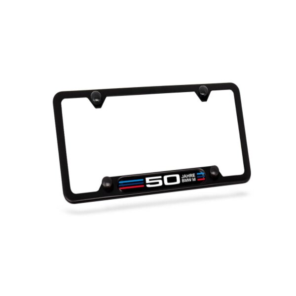 Genuine BMW M Performance - 82115A75DA6 - BMW 50 Years M License Plate ...