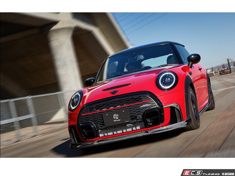 3D Design - 3101-25621 - 3D Design MINI JCW F56 LCI2 Carbon Fiber ...