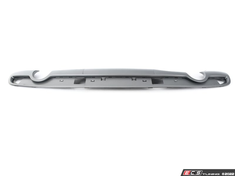 Genuine Volkswagen Audi - 8R0807434J1RR - Rear Valance - Satin Black ...
