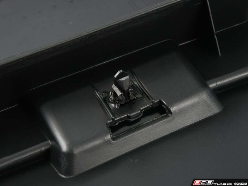 Genuine Volkswagen Audi - 8R0807434J1RR - Rear Valance - Satin Black ...