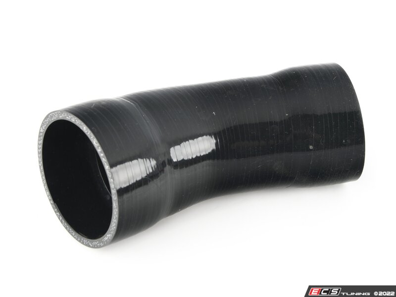 ECS - 036632LA01-02KT - MK8 GTI Throttle Body Charge Pipe Kit - Wrinkle Red