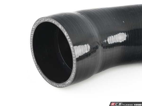 ECS - 036632LA01-02KT - MK8 GTI Throttle Body Charge Pipe Kit - Wrinkle Red