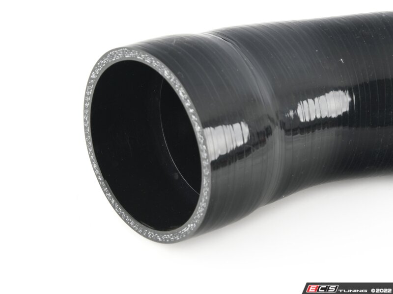 ECS - 036632LA01-02KT - MK8 GTI Throttle Body Charge Pipe Kit - Wrinkle Red