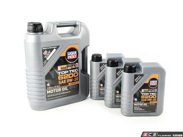 Assembled By ECS - 20236KT - Liqui Moly Top Tec - Oil Service Kit (0w-20)