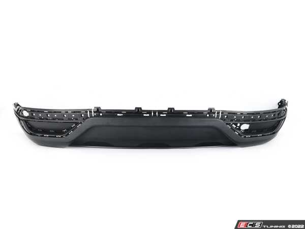 Genuine Volkswagen Audi - 3CM807521B9B9 - Rear Valance - Satin Black ...
