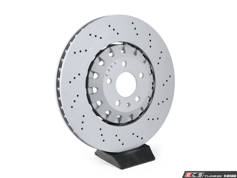 Zimmermann - 4M0615301ASXKT - Front Brake Rotors Cross Drilled - Pair ...