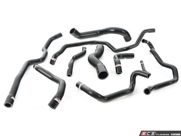 DO88 - do88kit94S - DO88 Coolant Hoses - Black - E90/E92 M3