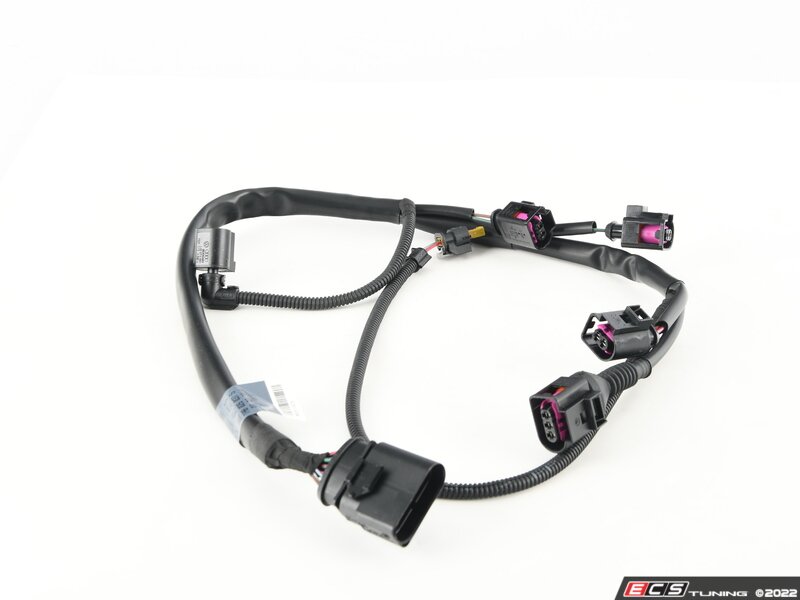 Genuine Volkswagen Audi - 06E971627S - Fuel Injector Harness - Left ...