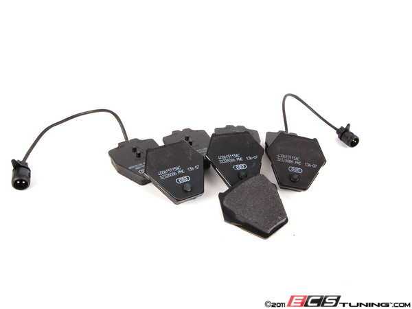 Genuine Volkswagen Audi - 4D0698151AC - Front Brake Pad Set (4D0 698 ...