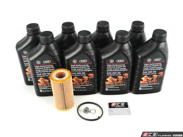 Genuine Volkswagen Audi - g0521951qdspKT - Oil Service Kit (g05 219 51q ...