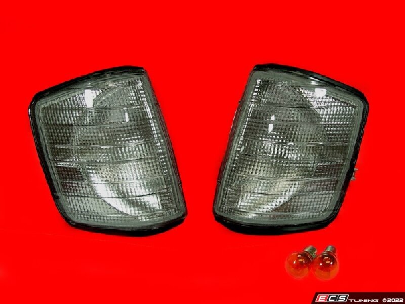 Depo - 440-1503P-A-B - W201 190E/190D Smoked Corner Light - Set - (NO ...