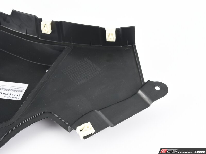 Genuine BMW - 51758070526 - COVER, WHEELL HOUSING, BOTTO (51-75-8-070-526)